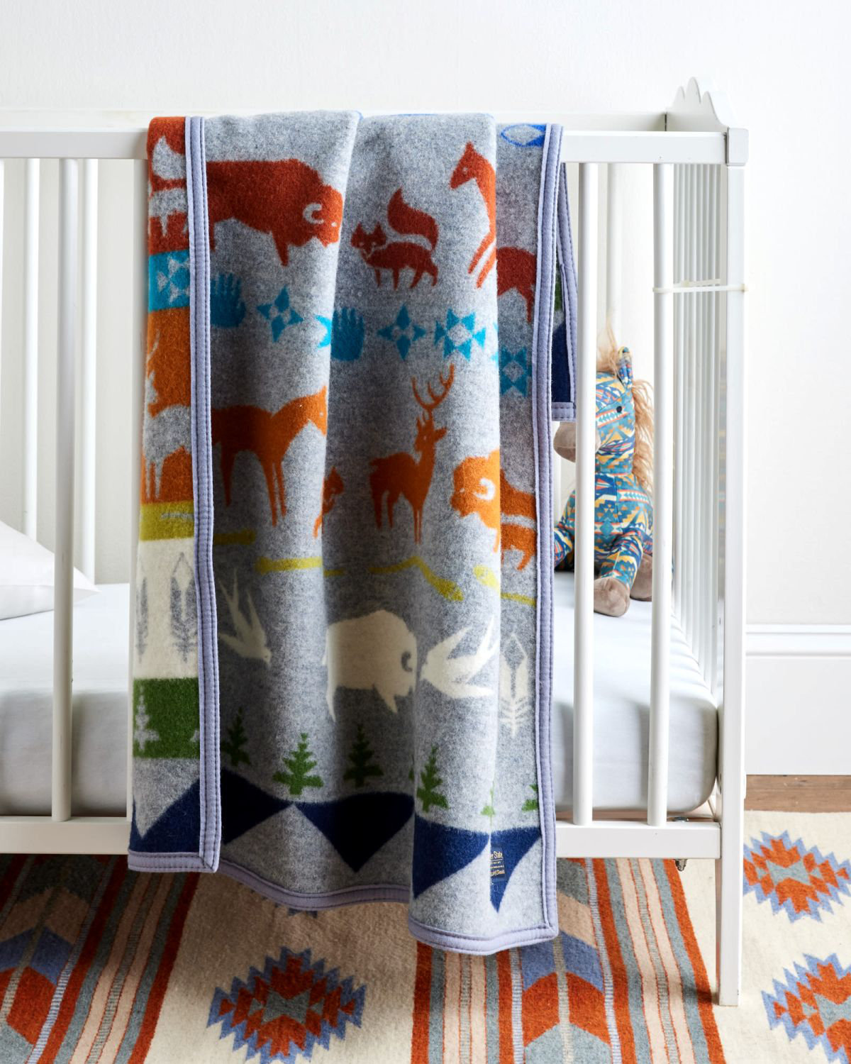 Pendleton Pendleron Shared Paths Crib Blanket | Wayfair