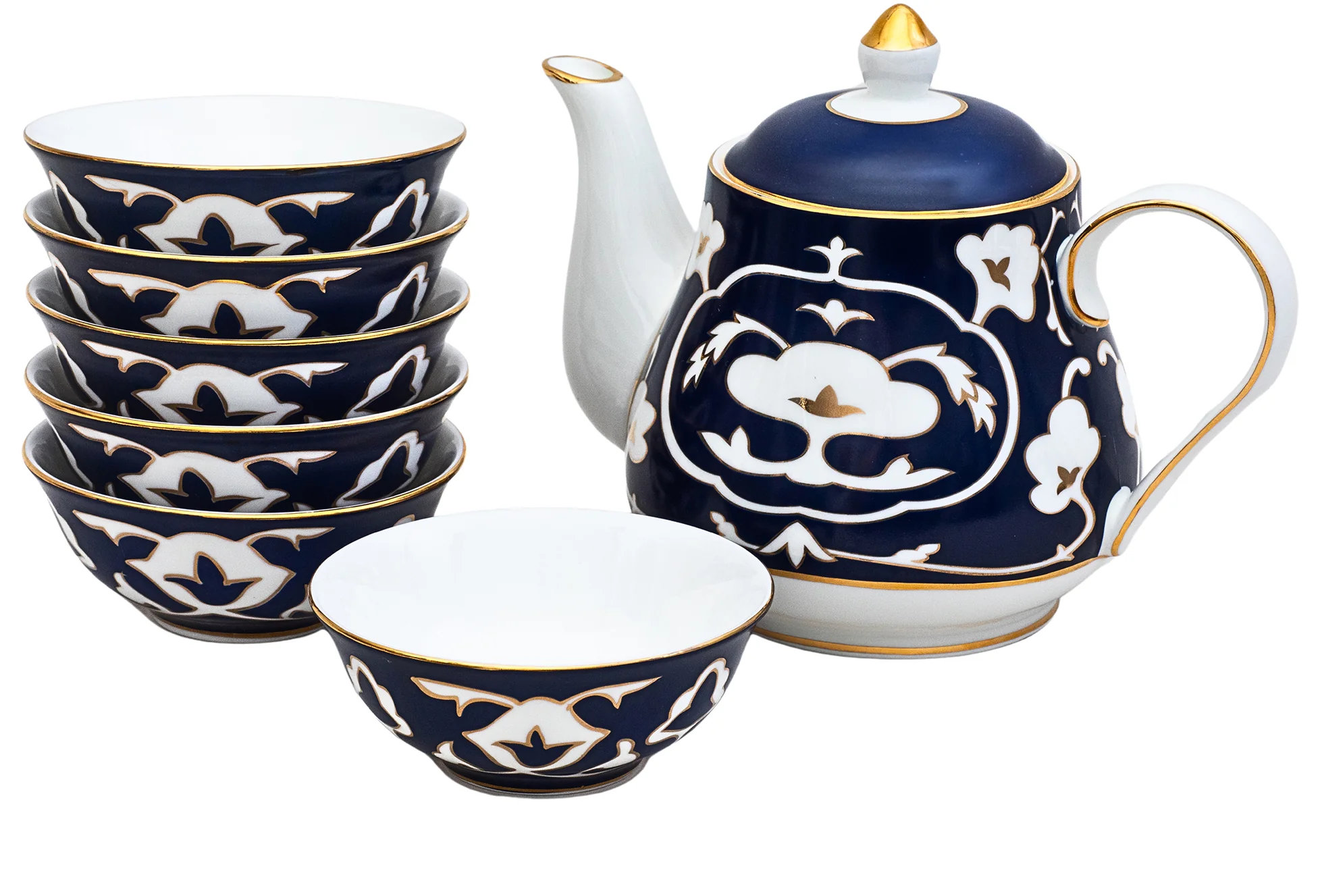 House of Hampton® Imperial Porcelain 7pc Mini Tea Cup(piale) Set, Cups ...