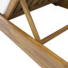 Joss & Main Donnie Reclining Acacia Wood Outdoor Chaise Lounge ...