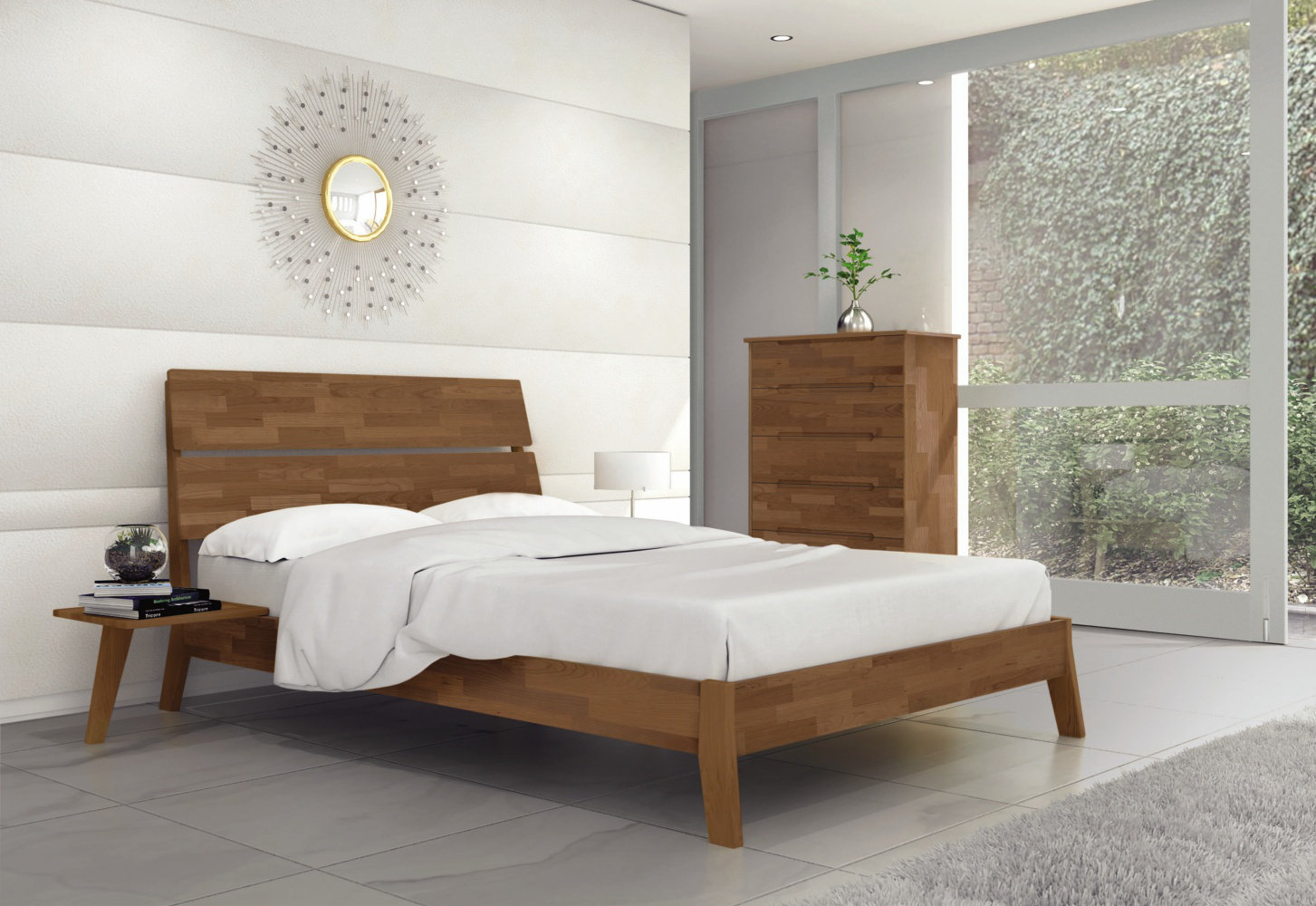 Copeland Furniture Linn Solid Wood Platform 2 Piece Bedroom Set ...