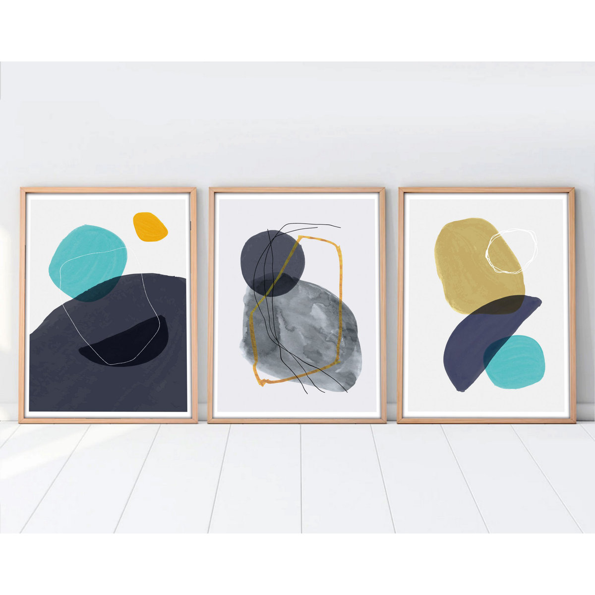 Ebern Designs Peinture décorative en panneau de fibres à densité ...