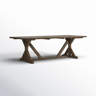 August Grove® Sela Trestle Dining Table & Reviews | Wayfair