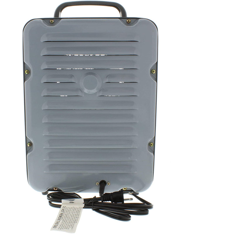 Comfort Zone 1500 Watt Watt 5120 BTU BTU Electric Utility Space Heater ...