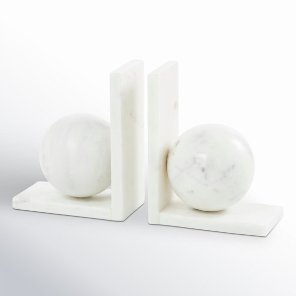 Birch Lane™ Orb Geometric Bookends & Reviews | Wayfair