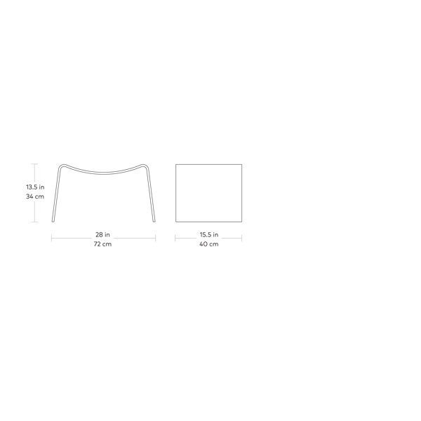 Gus Modern Wave Stool & Reviews | Wayfair