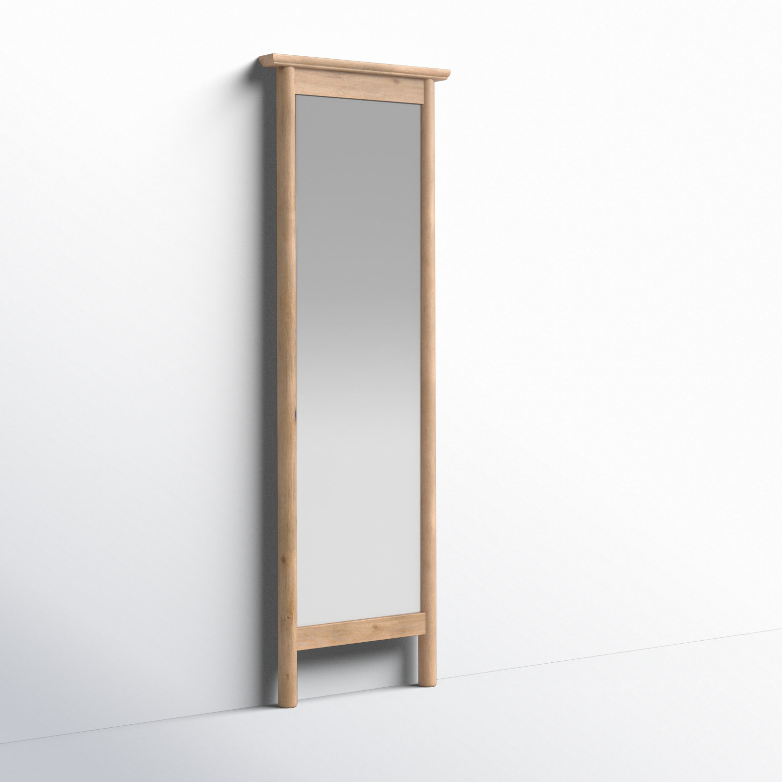 Joss & Main Goodall Tall Wood Framed Floor Mirror - Wayfair Canada