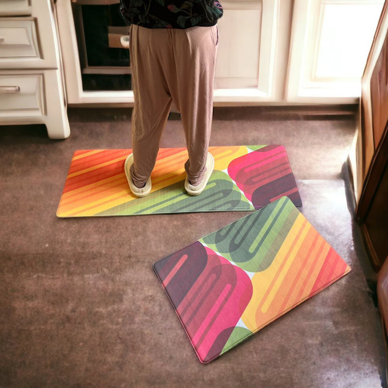 Orren Ellis Antwun Ant-Fatigue Non-Skid Kitchen Mat | Wayfair