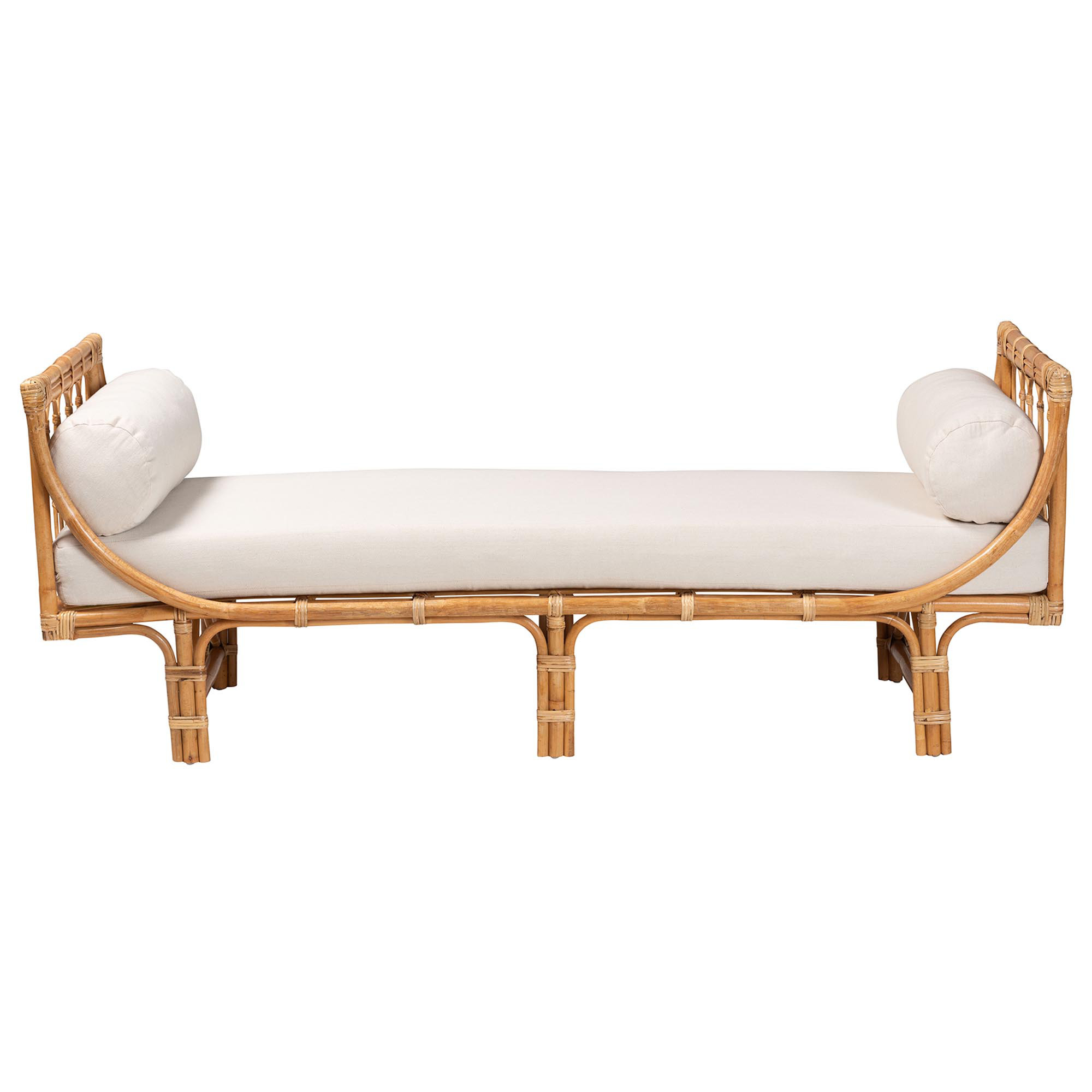 Bayou Breeze Conon Modern Bohemian Rattan Daybed & Reviews | Birch Lane