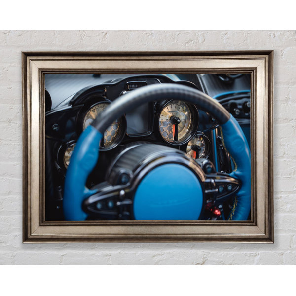 Bright Star Centre Console Motor Car - Single Picture Frame Art Prints ...