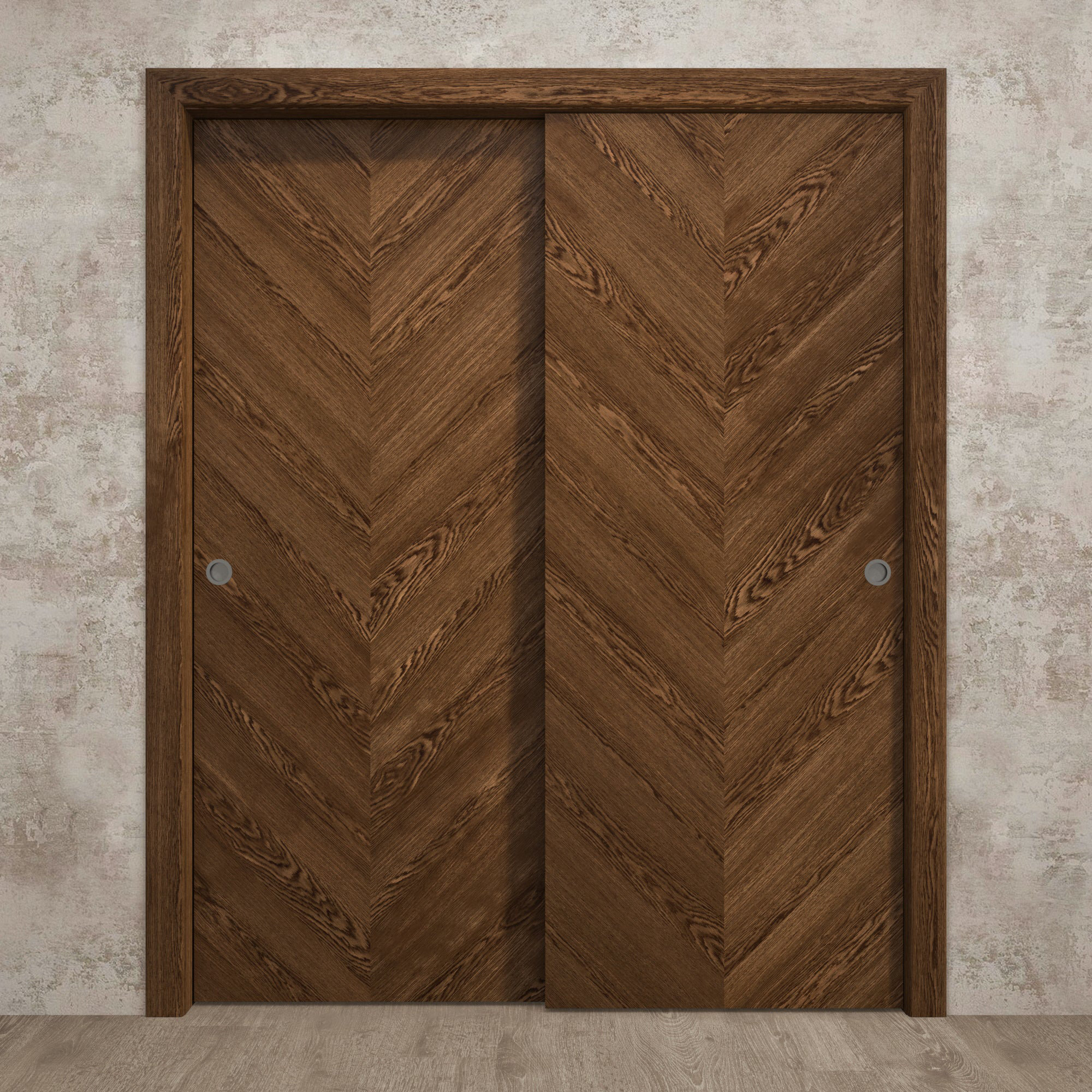 SARTODOORS Slab Door Panel | Ego 5005 | Wood Veneer Doors | Pocket ...