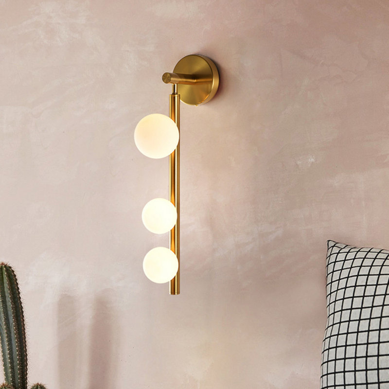 Everly Quinn Mord 3 - Light Gold Armed Sconce & Reviews - Wayfair Canada