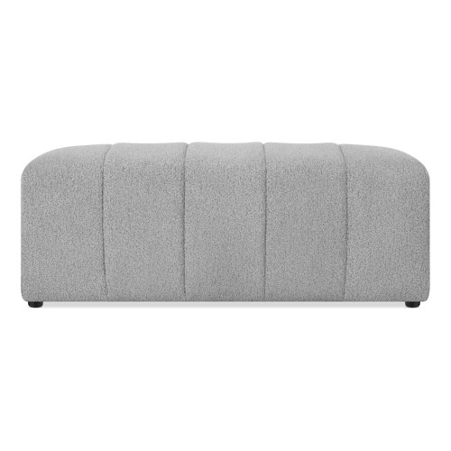 AllModern Rex Polyester Blend Upholstered Bench & Reviews | Wayfair