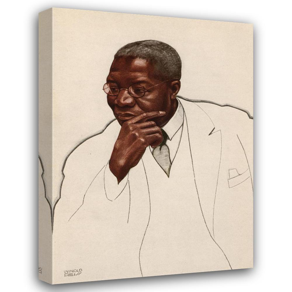 Alcott Hill "Robert Russa Moton" by Winold Reiss - Gallery Wrap Canvas ...