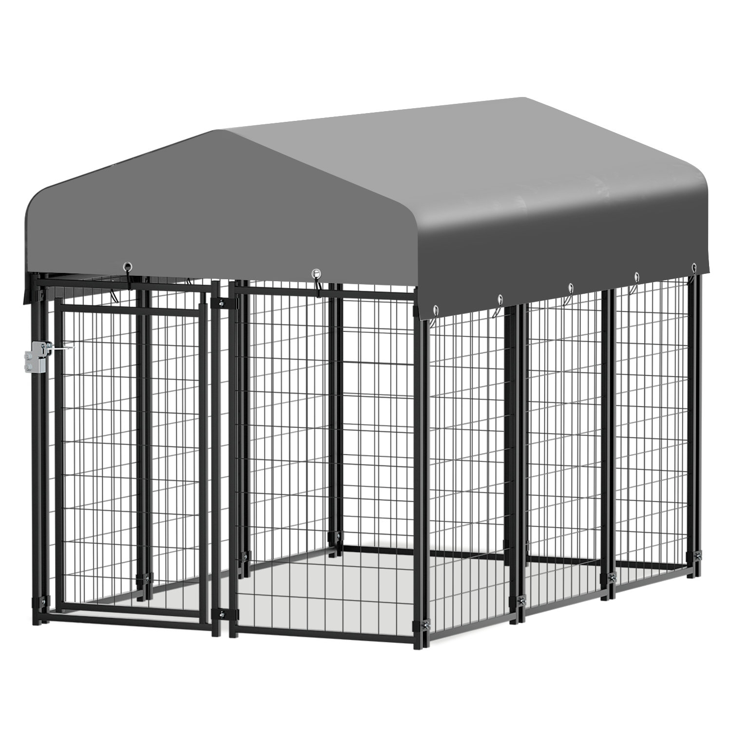 Bring Home Furniture 55'' H 10 Panel Metal Kennel | Wayfair