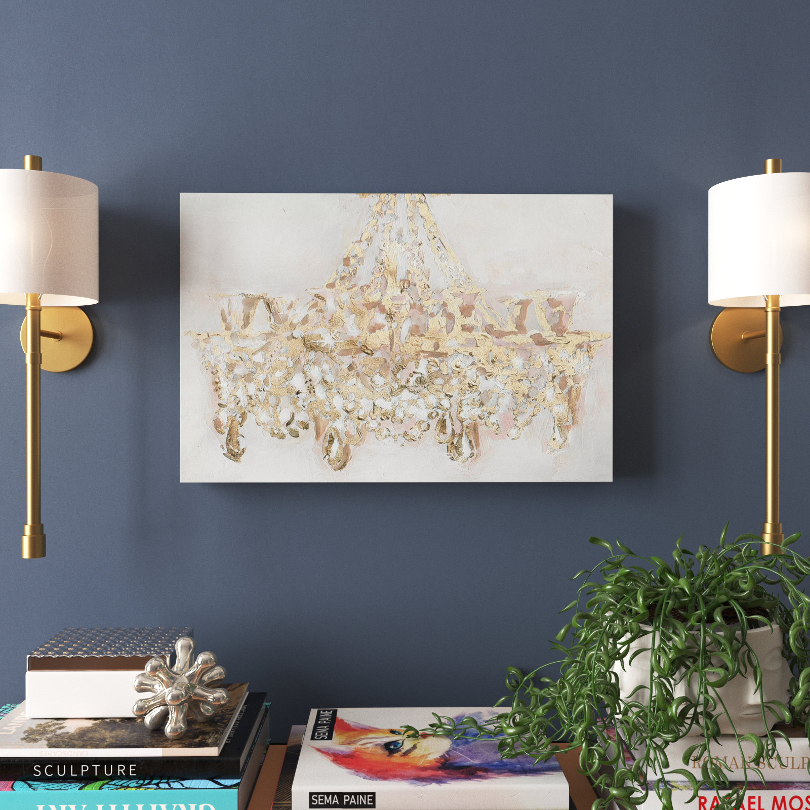 Willa Arlo™ Interiors Fashion and Glam Gold Candelabro Chandeliers ...