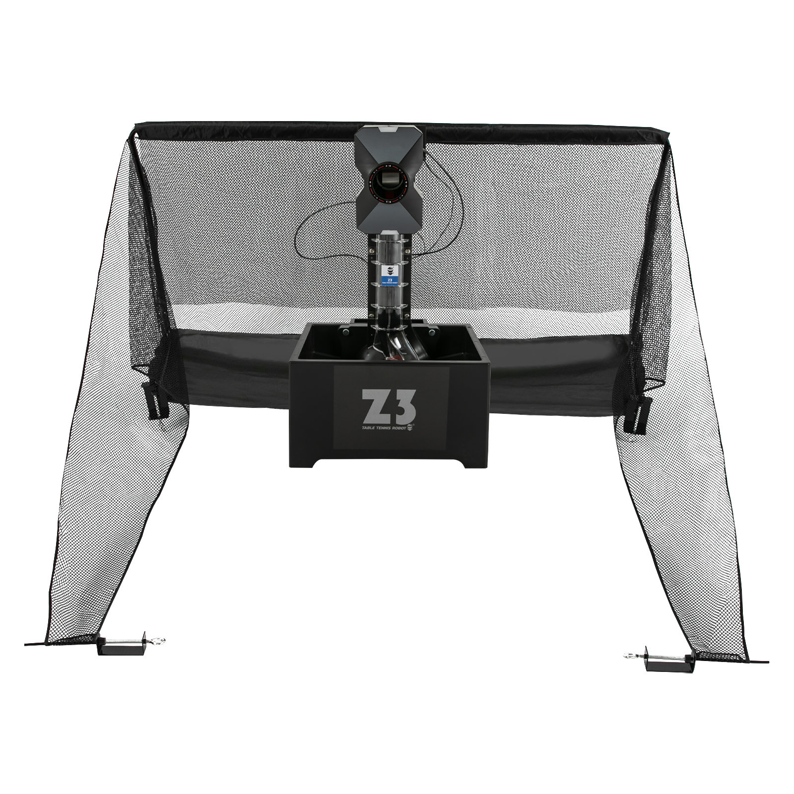 OUKANING Automatic Table Tennis Pitching Machine with Net - Wayfair Canada