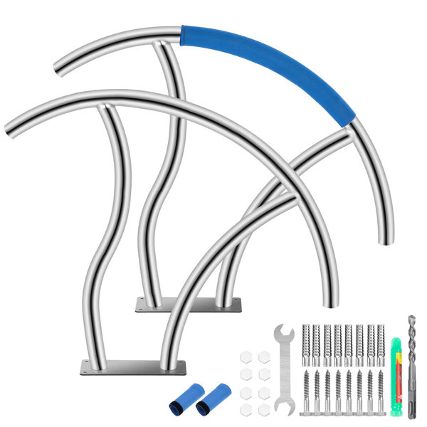 babevy Pool Railings For Inground Pools, 2 Pack 30"X 30" In Ground Pool ...