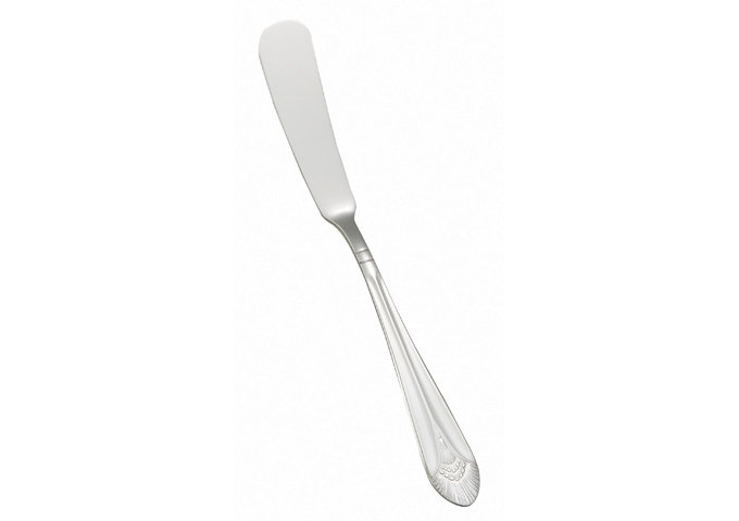 Winco Peacock Stainless-Steel Butter Spreading Knife, Extra Heavyweight ...