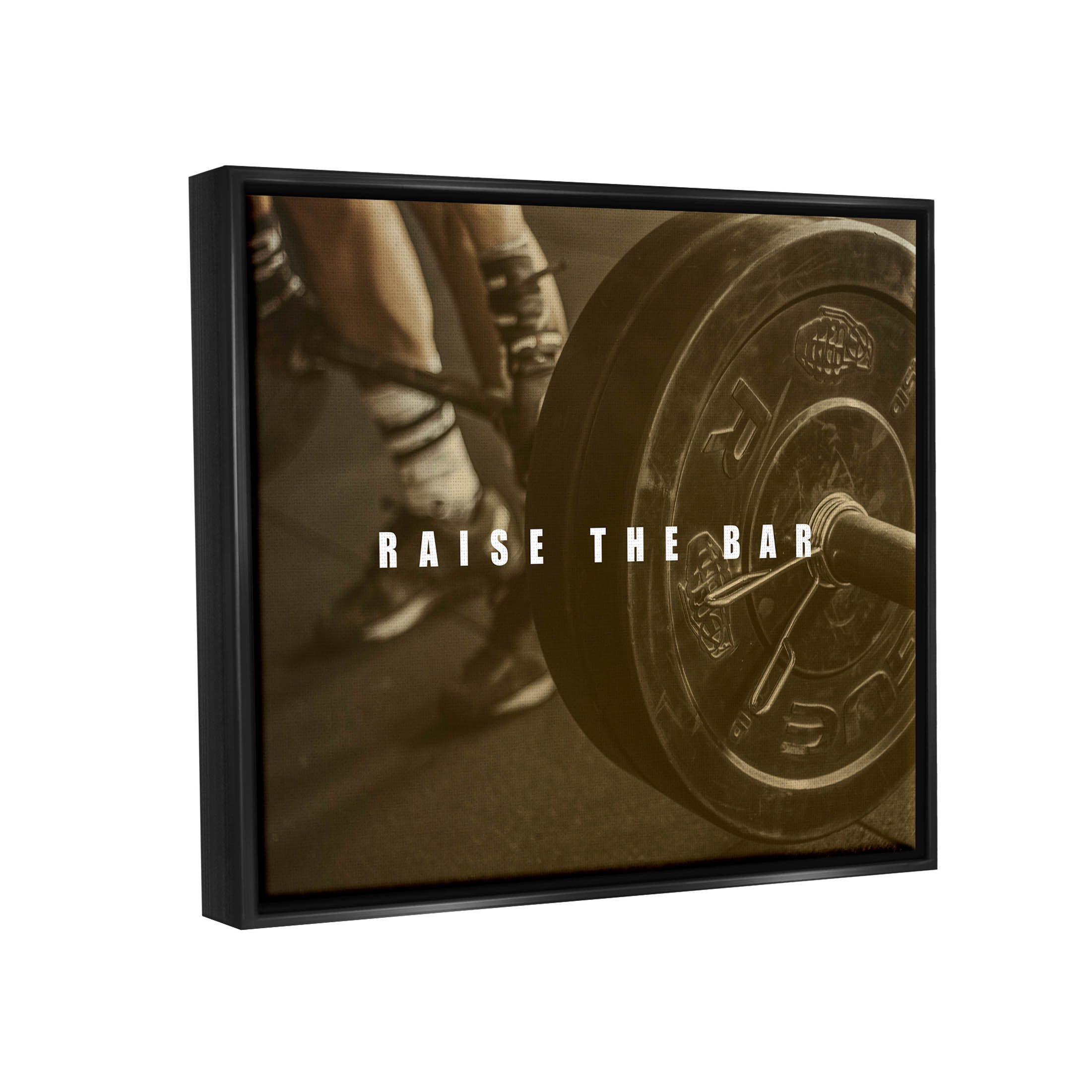 Latitude Run® Raise The Bar Motivational Bodybuilder by Jacob Green ...