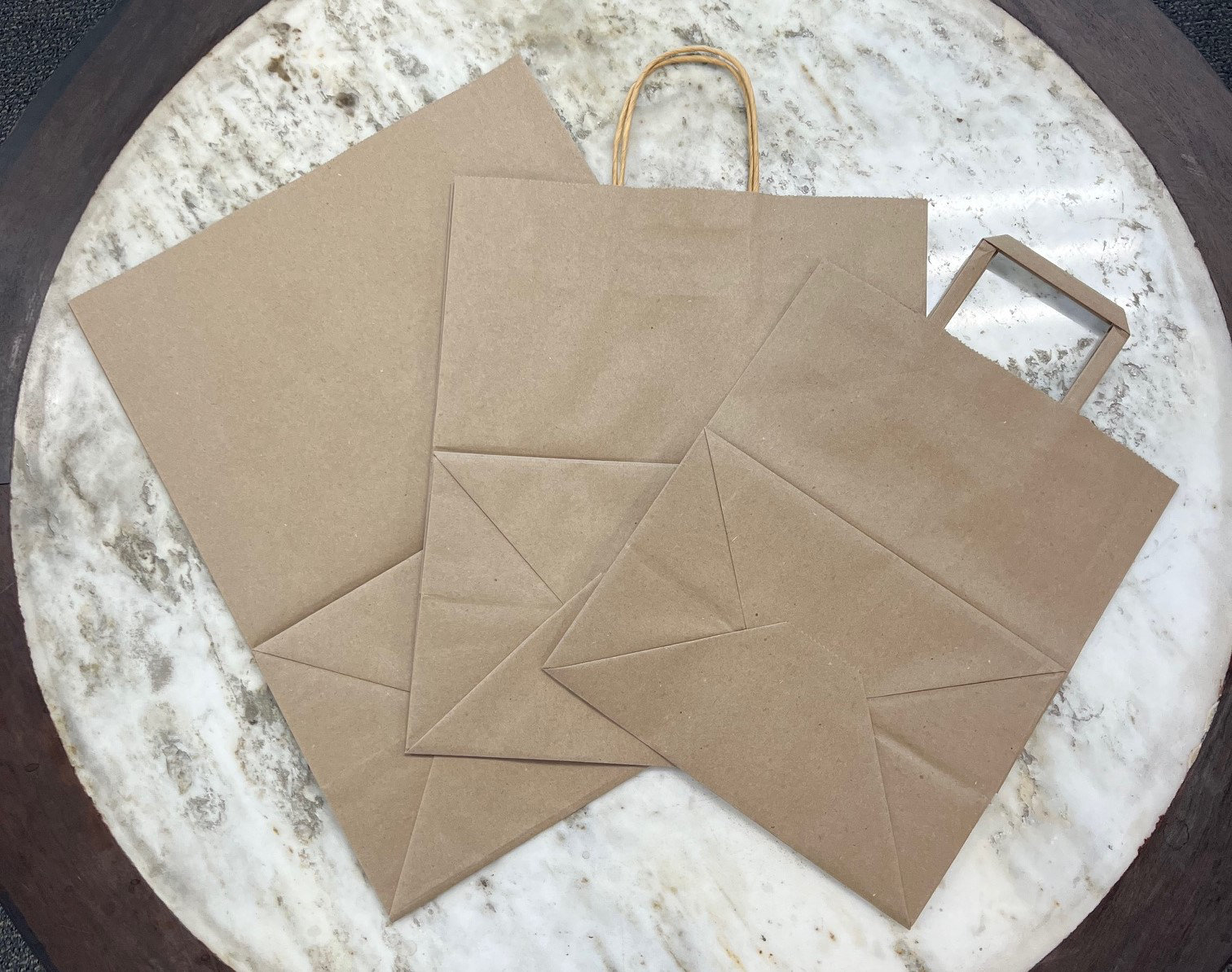 TKN PAPER BAG WITH TWISTED HANDLES 250CT 13"(L) x 7"(W) x 17"(H) | Wayfair