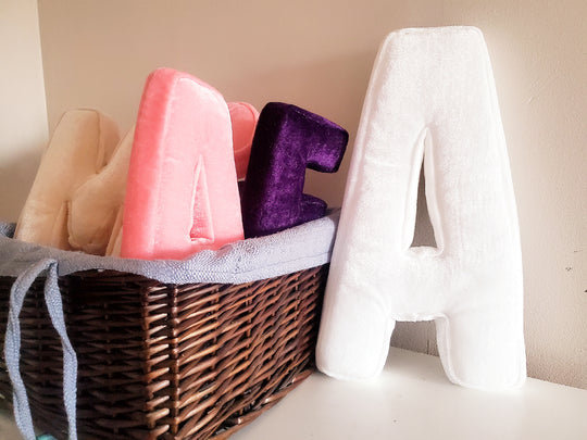 RB & Co. Pillows Alphabet Letter O Pink 11 Inch - Wayfair Canada