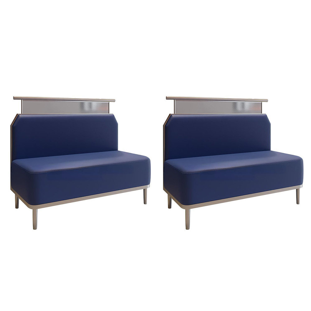 Visual card holder Hot Pot Restaurant Bar Cafe Burger Shop Bench Faux ...