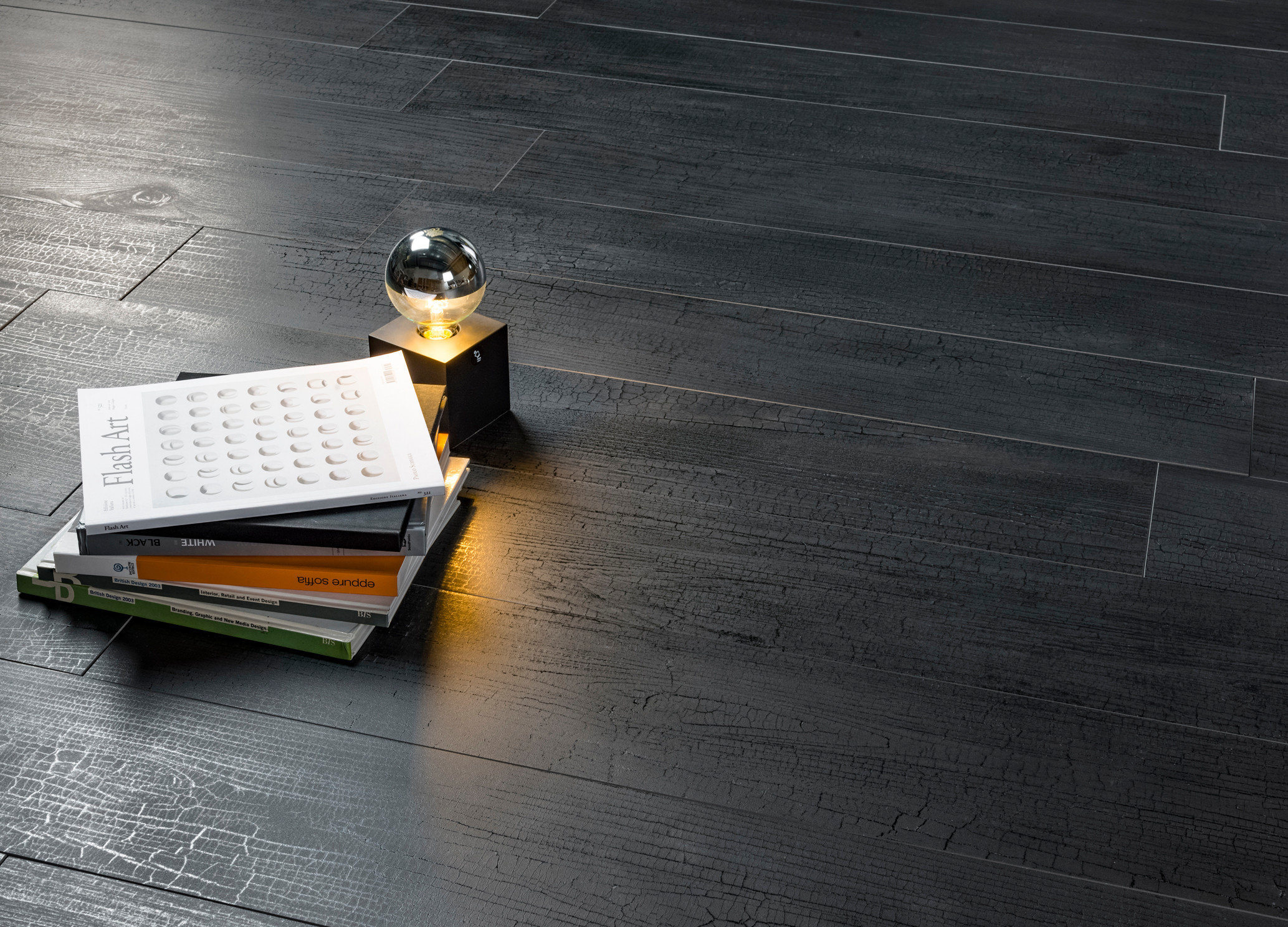 Emser Tile Yakedo Black 8 in. x 47 in. Matte Porcelain Floor and Wall ...