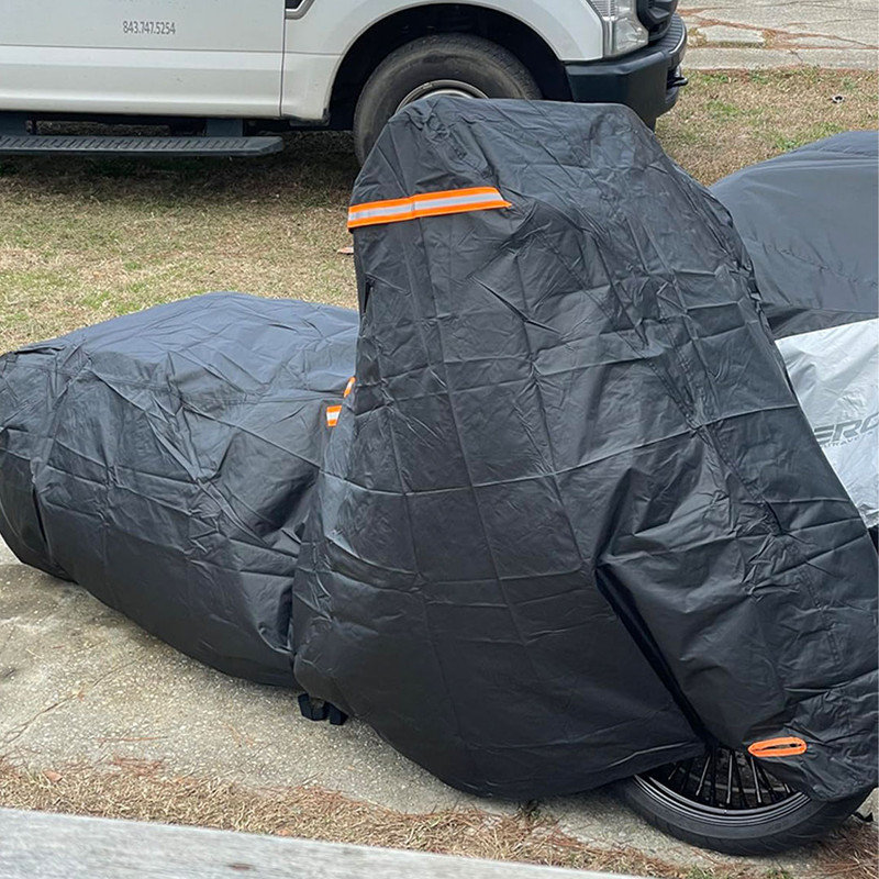 ZILNOX Heavy Duty Cover for Motorcycle, Waterproof Outdoor Storage ...