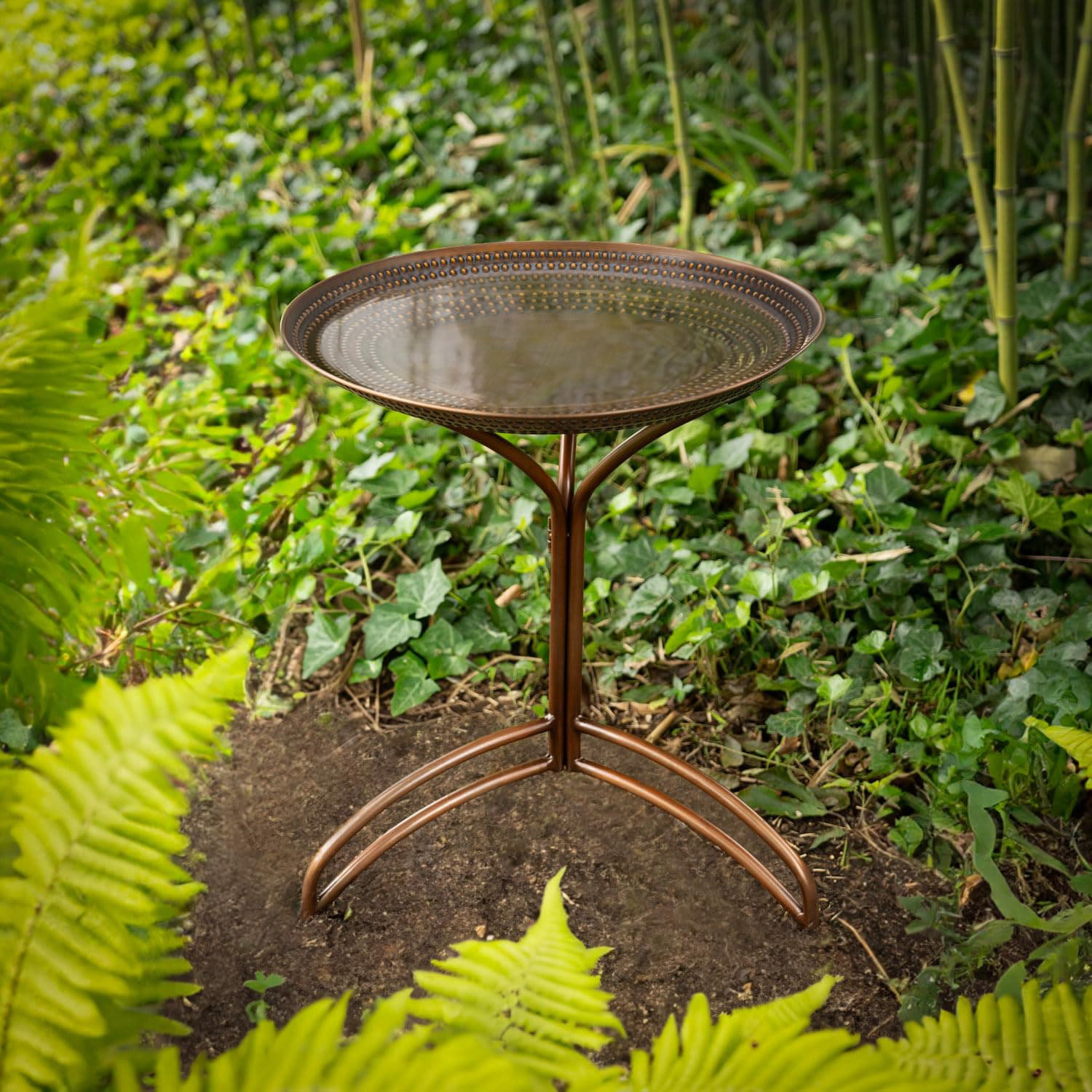 Winston Porter Pure copper collapsible standing basin | Wayfair