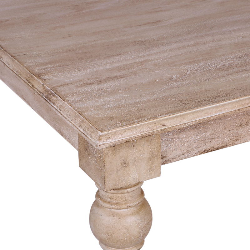 Alcott Hill® Atifa 48'' Solid Wood Square Dining Table & Reviews | Wayfair