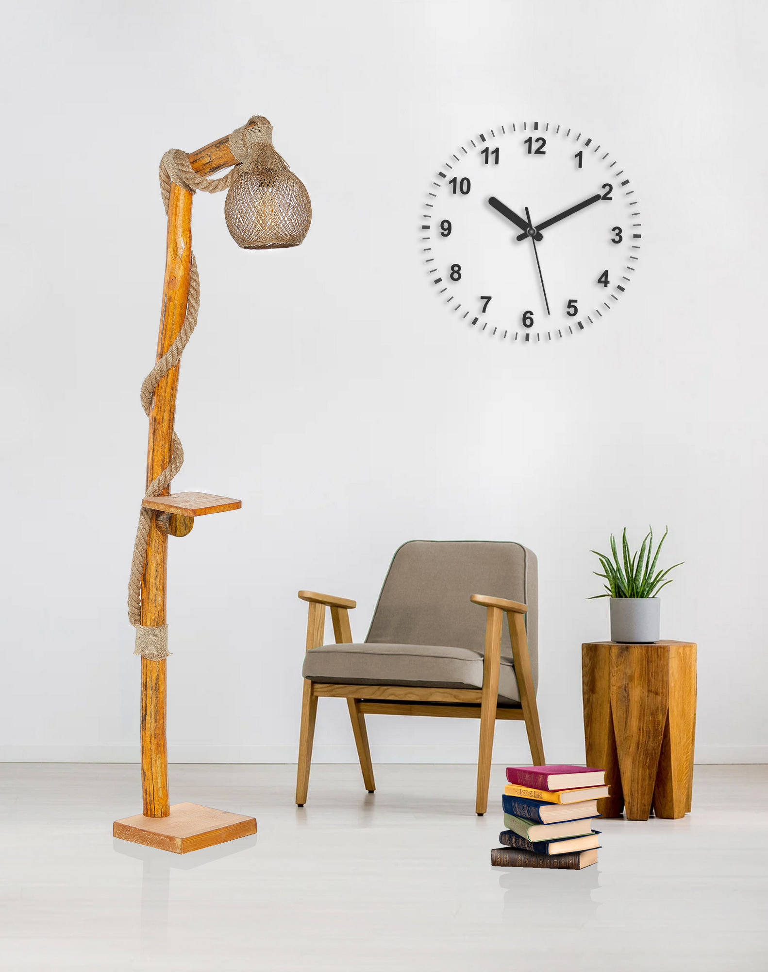 East Urban Home 55.1" Task Floor Lamp | Wayfair
