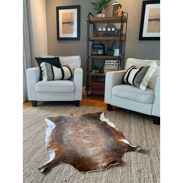 Loon Peak® Bhavesh Blesbok Antelope Skin Rug - Wayfair Canada