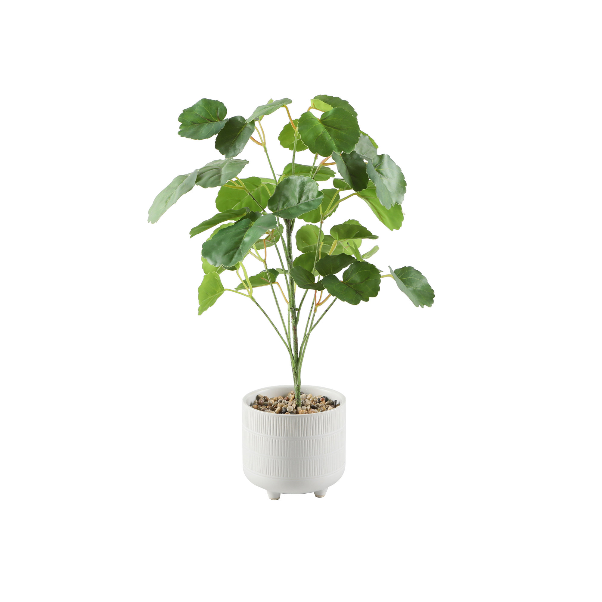 Primrue 12" Artificial Pilea Plant in Pot | Wayfair