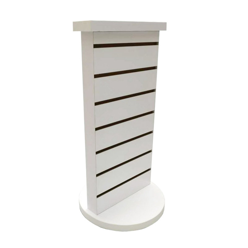 Rebrilliant 2-Sided Slatwall Counter Spinner Maple Display Rack Great ...