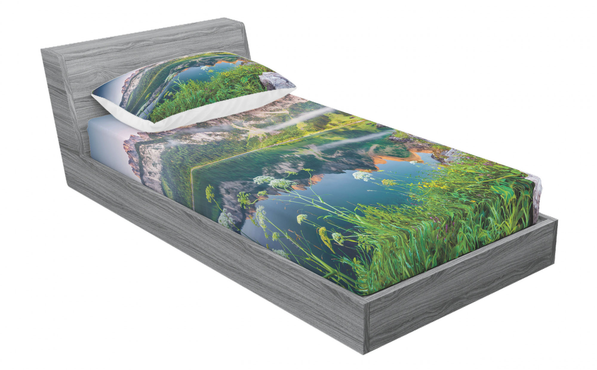 Ambesonne Nature Sheet Set | Wayfair