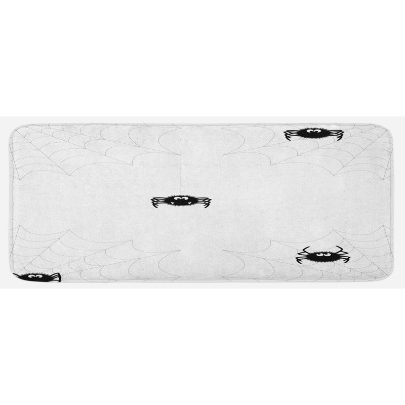 East Urban Home Spider Web Kitchen Mat | Wayfair