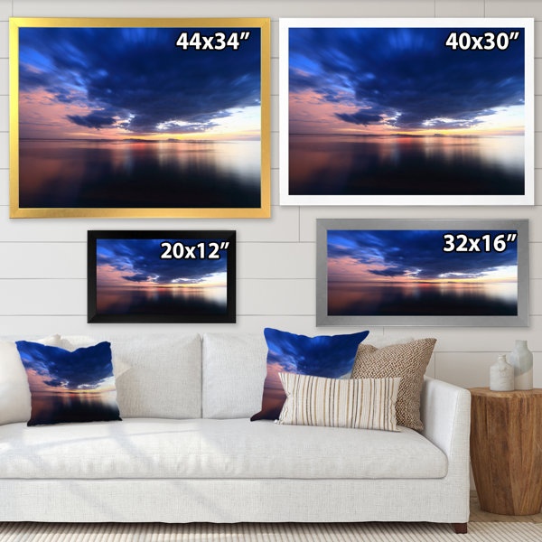 Highland Dunes Dramatic Panoramic Tropical Sunset X - Nautical ...