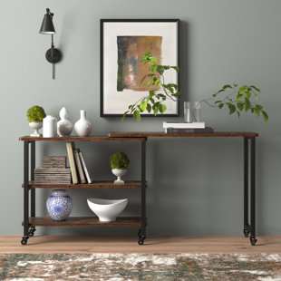 Console Tables with Casters | Wayfair