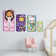 Themed Gabby's Dollhouse Bedtime Group Wall Sticker | Wayfair.co.uk