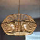 Bay Isle Home™ Nekoosa 4 - Light 22-in Bohemian Hand Woven Geometric ...