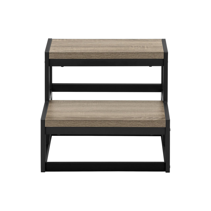Ebern Designs Tadeo 2 - Step Manufactured Wood Step Stool | Wayfair