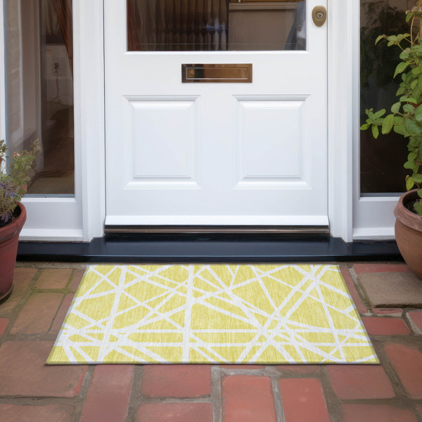 Wade Logan® Machine Washable Indoor/Outdoor Chayden ACN1040 1'8" x 2'6 ...