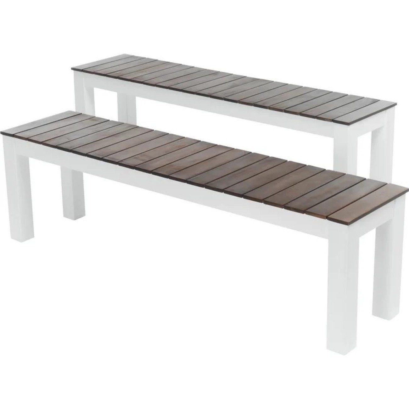Lark Manor™ Set Of 2 Dining Benches With Sturdy Frame For Kitchen | Wayfair