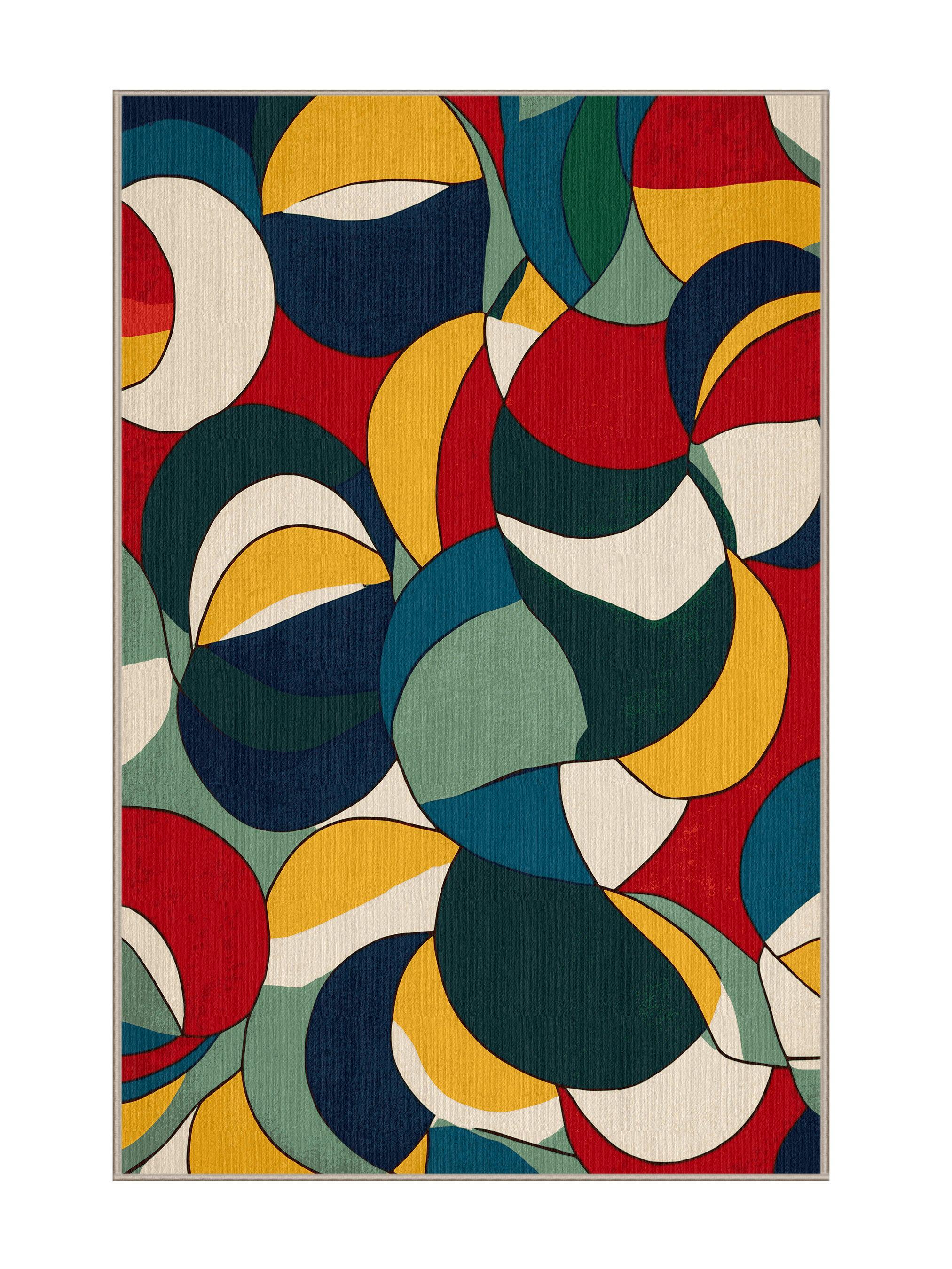 Winston Porter Dynamic Streak Rug | Wayfair