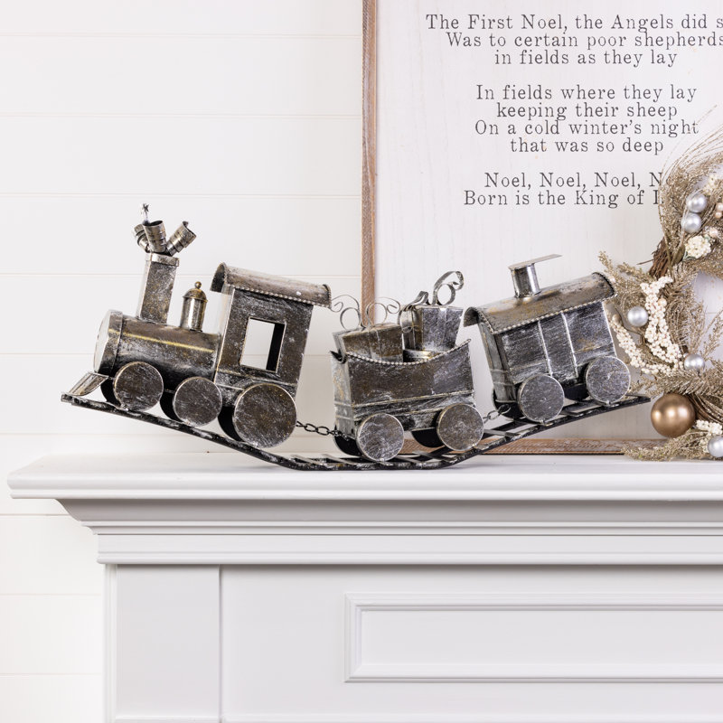 Transpac Holiday Train Decor & Reviews | Wayfair