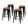 Trent Austin Design® Nesbit Solid Wood Bar & Counter Stool & Reviews ...