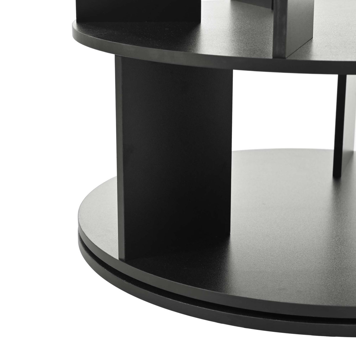 Latitude Run® 23.6'' Rotating Shoe Rack Tower, 7-Tier Spinning Shoe ...