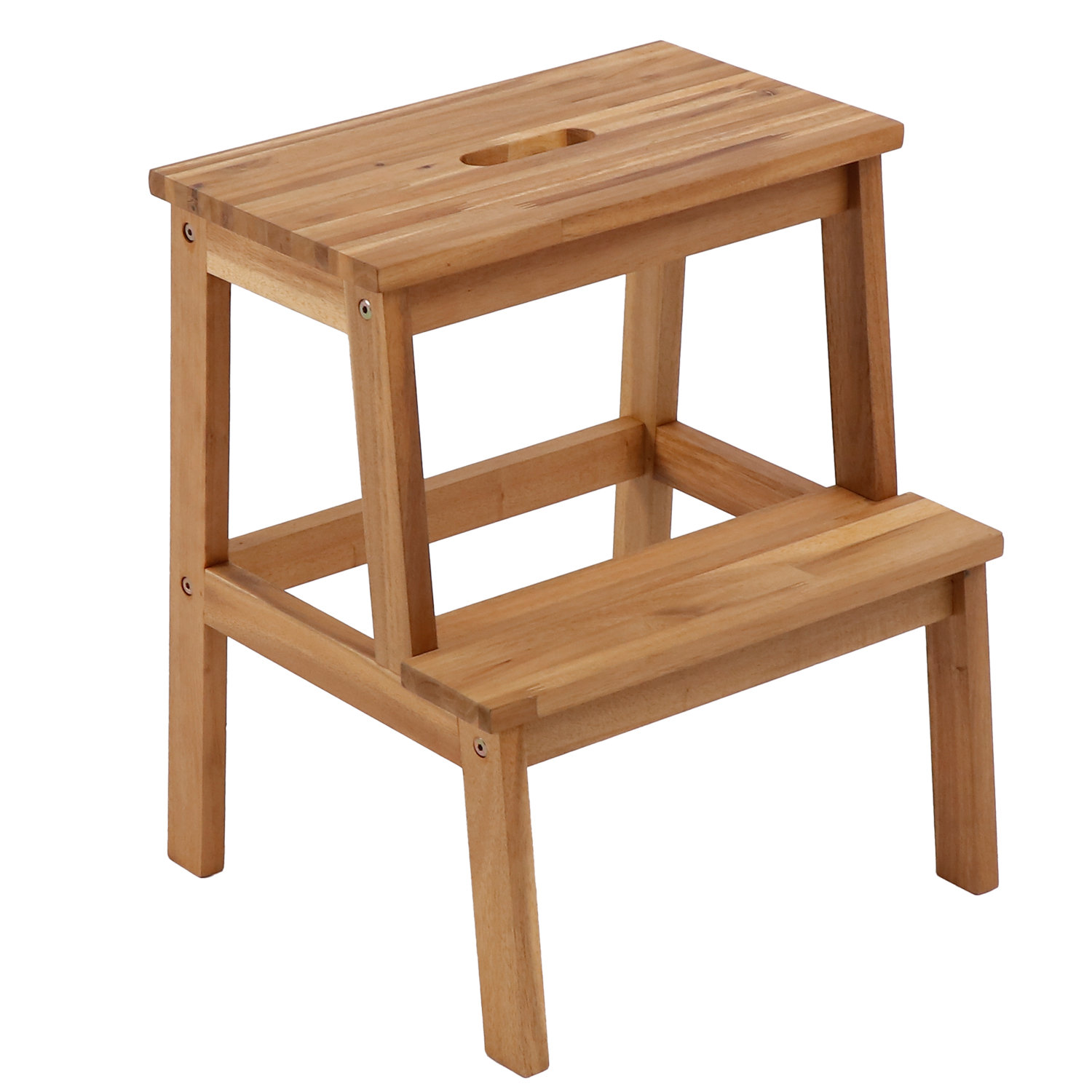 Redwood Rover Solid Wood Step Stool | Wayfair