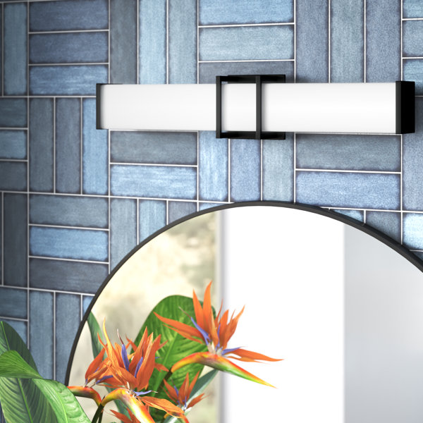 Wade Logan® Chania Dimmable LED Bath Sconce & Reviews | Wayfair