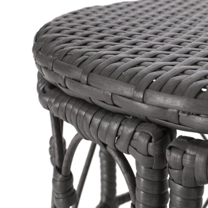 Bay Isle Home™ Abagaile Outdoor Wicker Side Table & Reviews | Wayfair